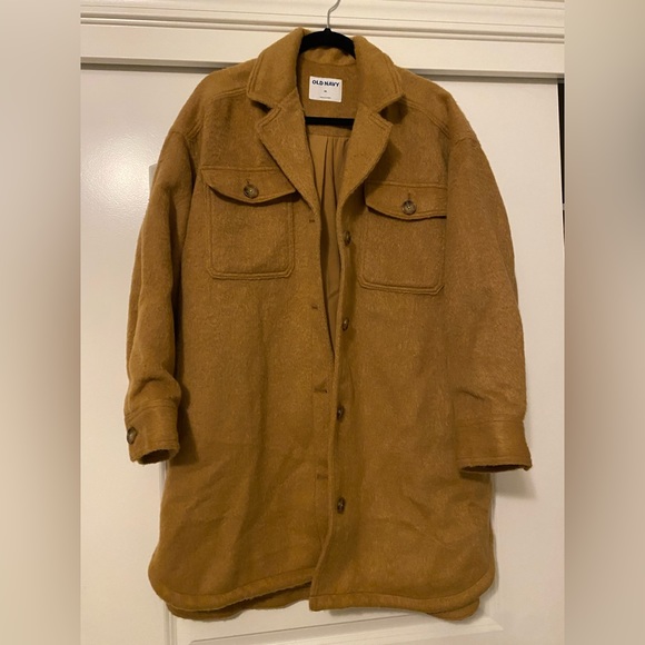 Old Navy | Jackets & Coats | Softbrushed Long Utility Shacket | Poshmark